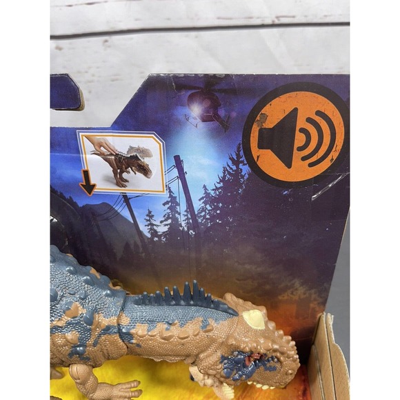 Mattel | Toys | Jurassic World Dominion Roar Strikers Rajasaurus Figure ...